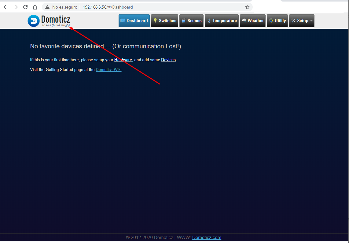 Instalación domoticz en raspberry desde cero - domotuto