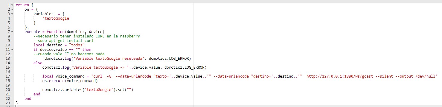 Cómo recibir notificaciones de domoticz desde Google Home - domotuto