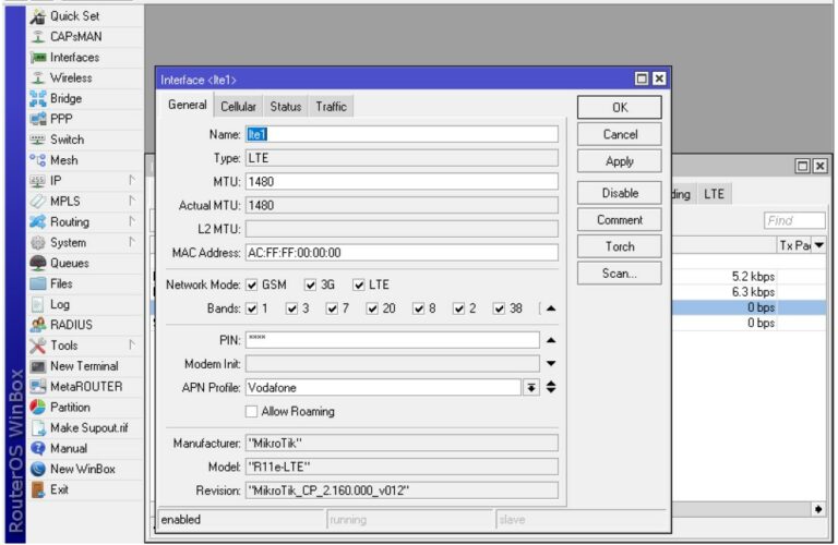 Cómo configurar mikrotik para su uso con tarjeta sim - domotuto